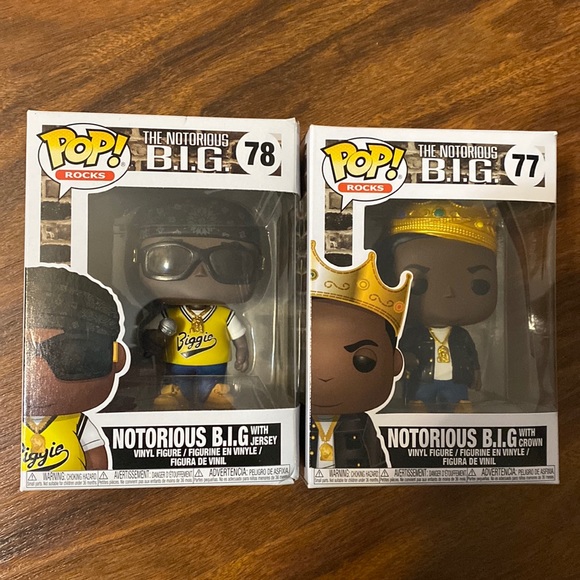 Funko | Other | The Notorious Big Biggie Funko Pop Figures | Poshmark